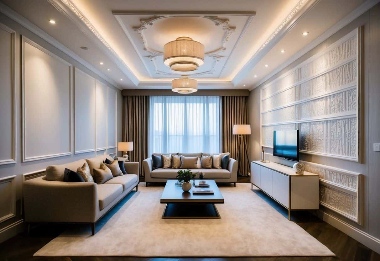 Guia Completo De Tipos De Gesso E 25+ Ideias Elegantes Para Aplicá-los