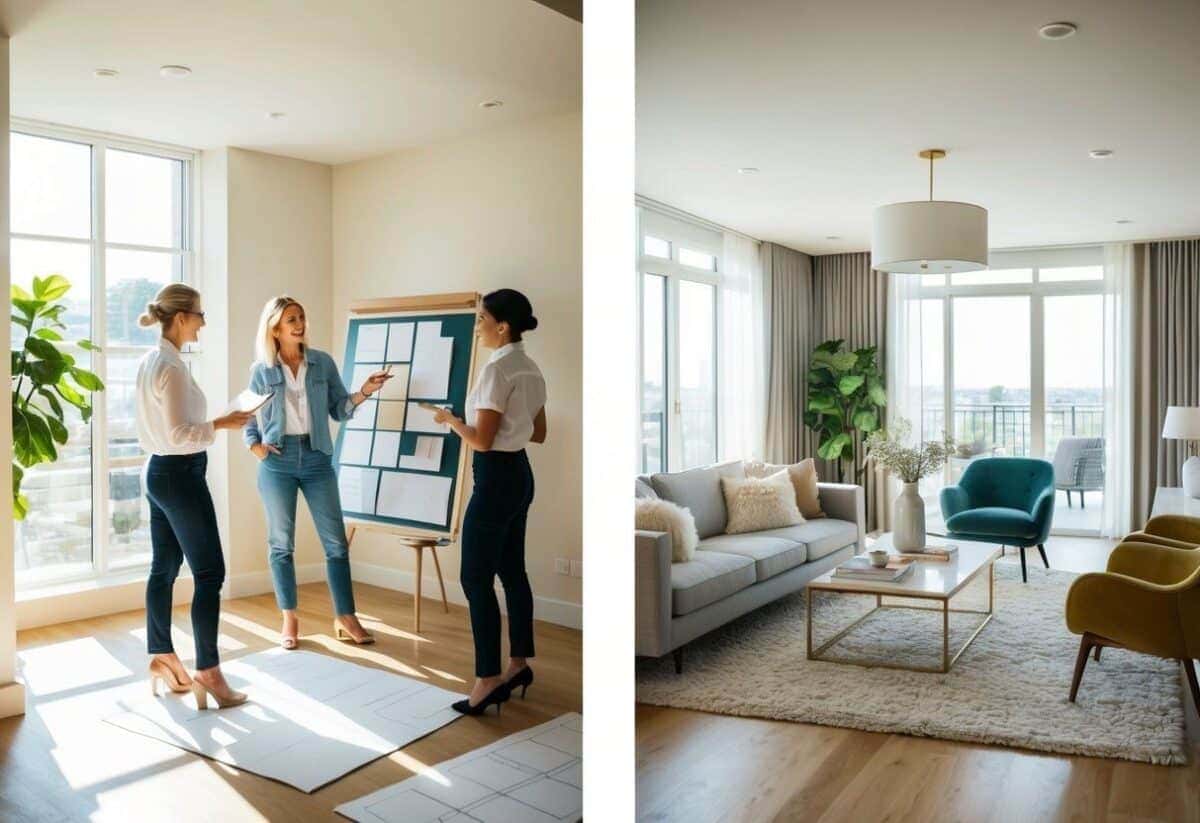 Quais são as etapas do processo de design de interiores?