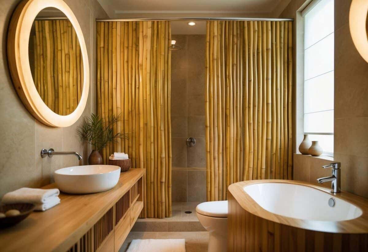 Banheiros com Acessórios de Bambu: Sustentabilidade e Beleza Natural