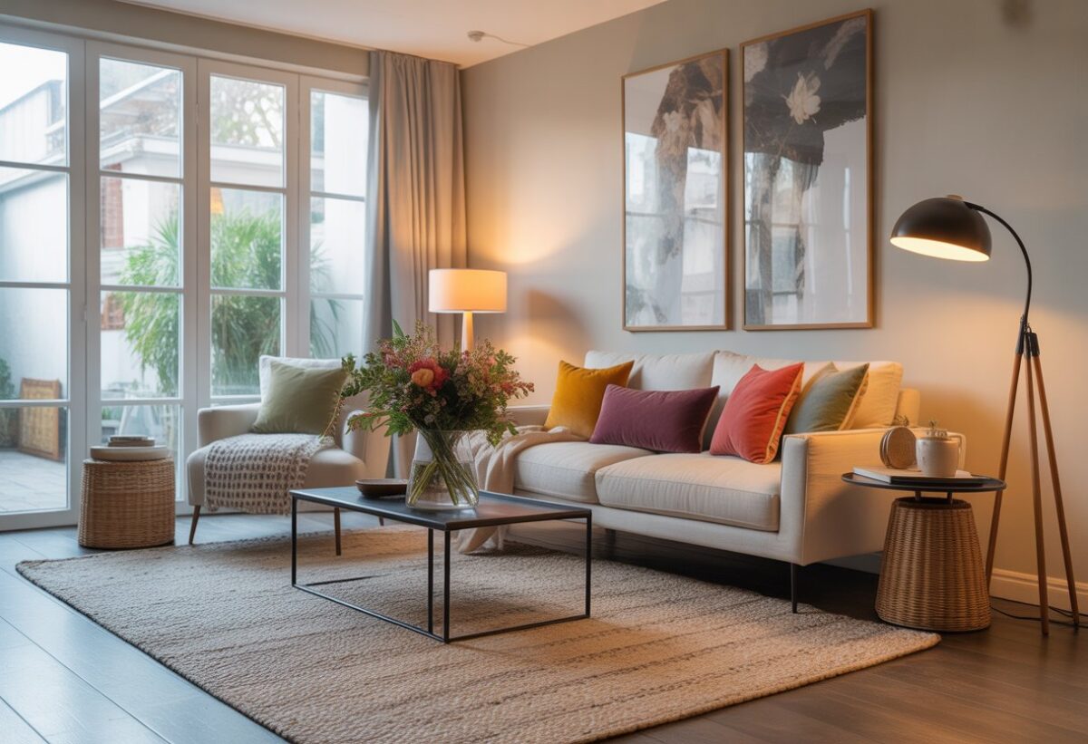 Detalhes simples que deixaram minha sala com outro clima